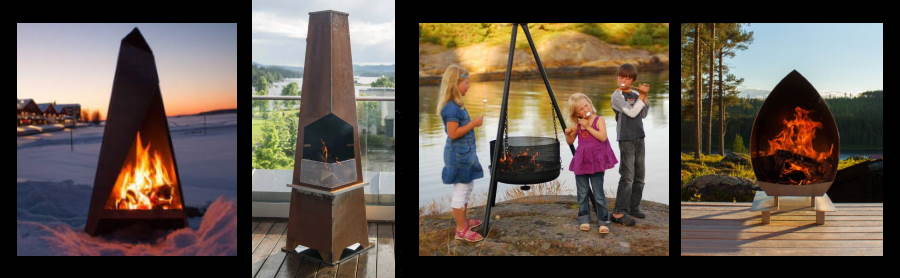 Eldstad utomhus - köp eldstad ute fraktfritt - Smart Fritid!